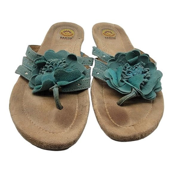 Earth Spirit | Shoes | Womens Earth Spirit Sandals Gelron Leather Flip ...